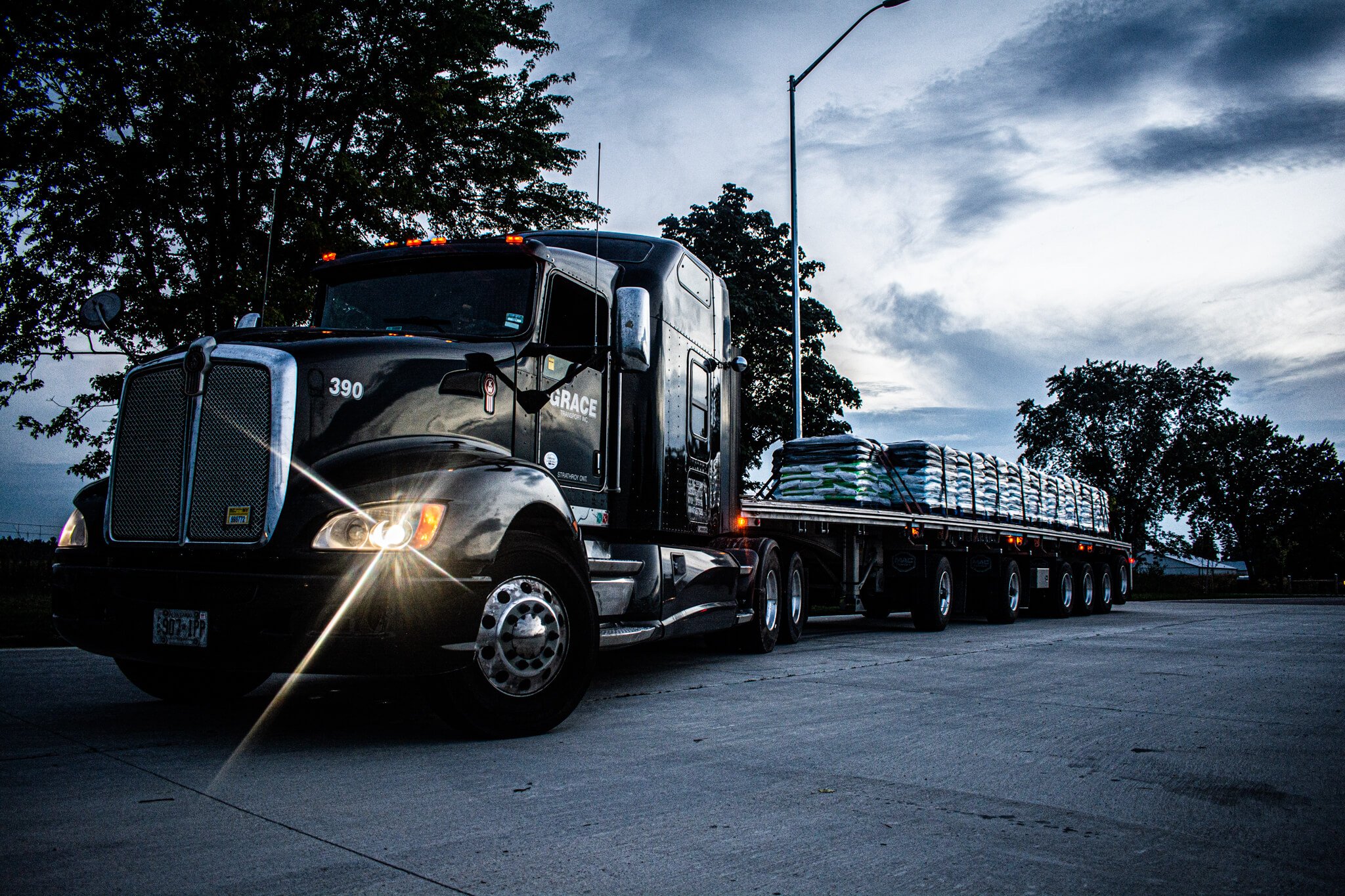 Grace Transport Inc. – Hauling Bulk, Flatbed, Van Transportation ...